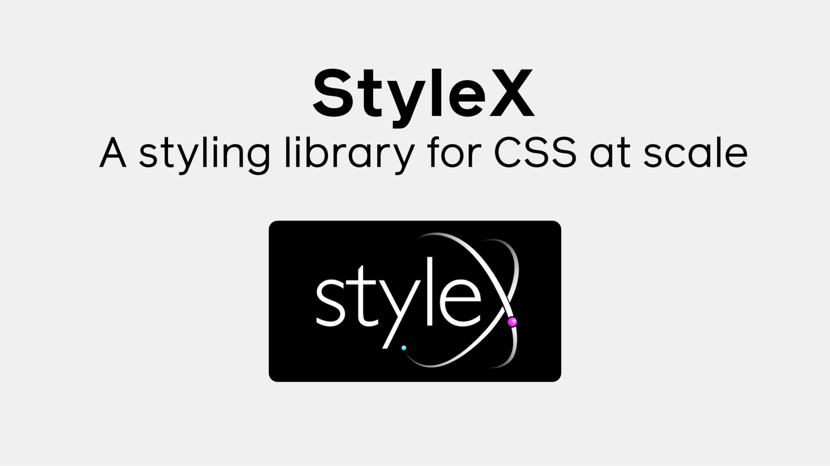 StyleX: A Styling Library for CSS at Scale - Engineering at Meta